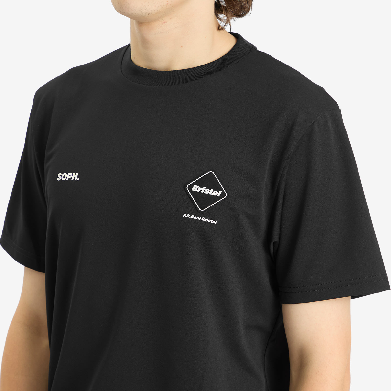 F.C. Real Bristol Authentic Logo T-Shirt - Black | Editorialist