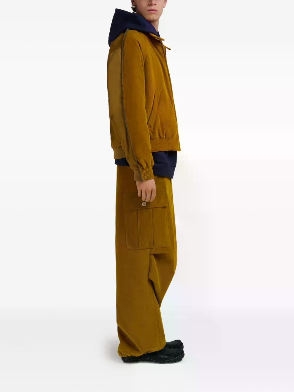MARNI Corduroy Zip-Up Jacket