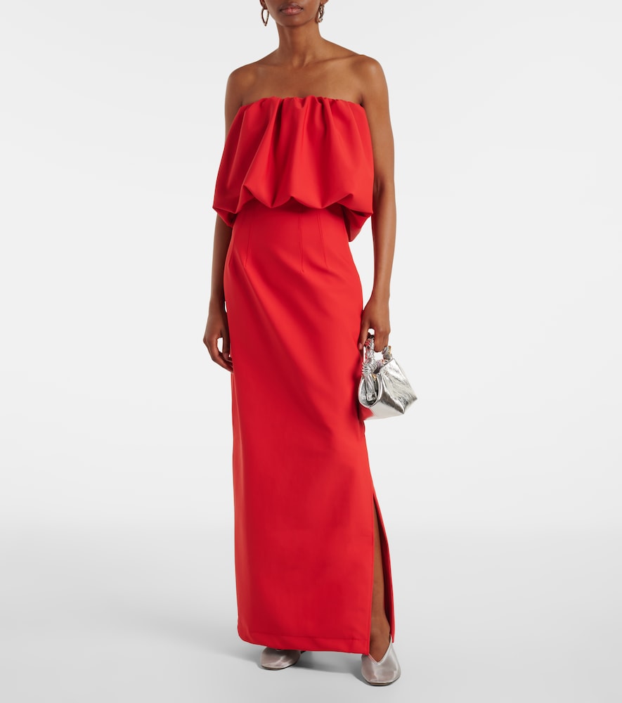 ADRIANA DEGREAS Coquille de Mer Maxi Skirt