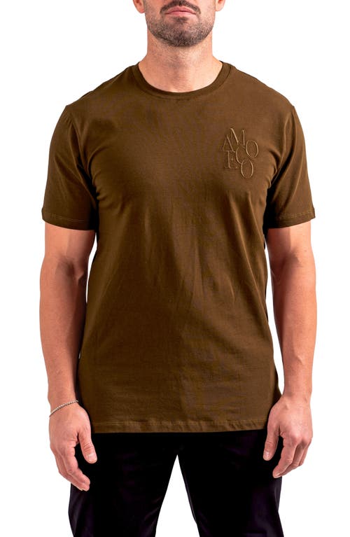 MACEOO resistance logo embroidered t-shirt