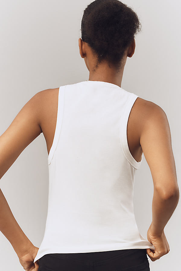 【 MARNO 】Mia tank / White Mia Tank – Lucky in Love