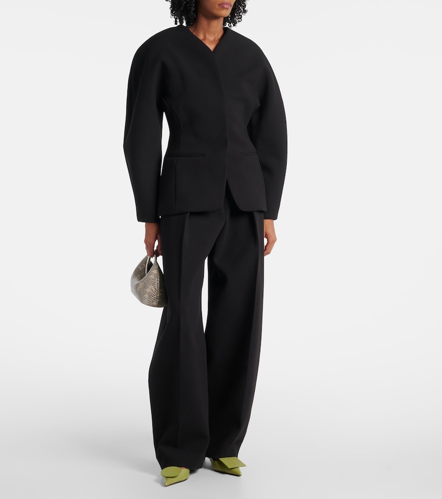 JACQUEMUS Jacquemus Ovale Barrel-Leg Pants