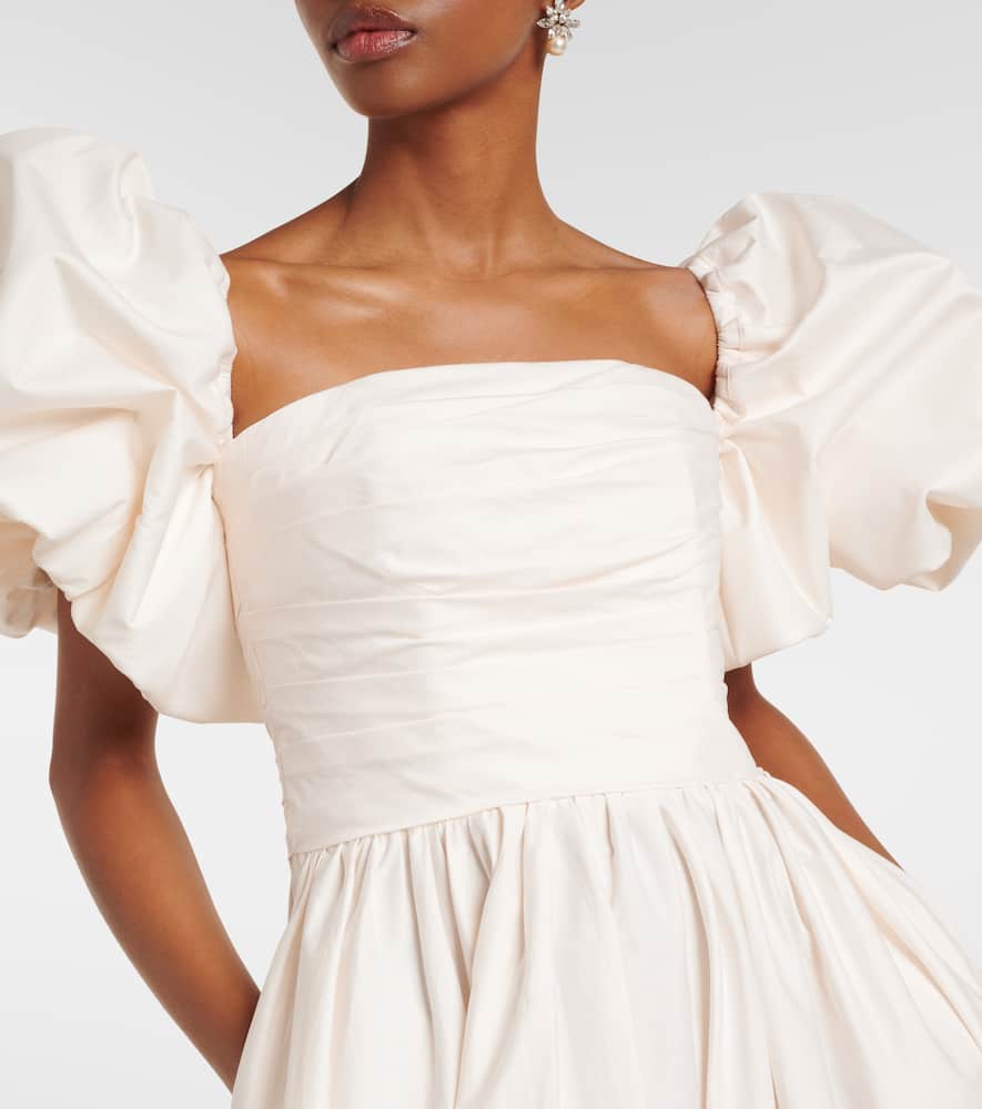 leo lin matilda puff sleeve midi dress Hire Matilda Puff Sleeve Midi Dress | LEO LIN
