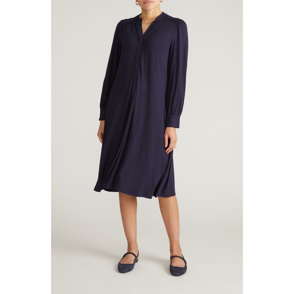 UNIVERSAL STANDARD Long Sleeve Liquid Dress