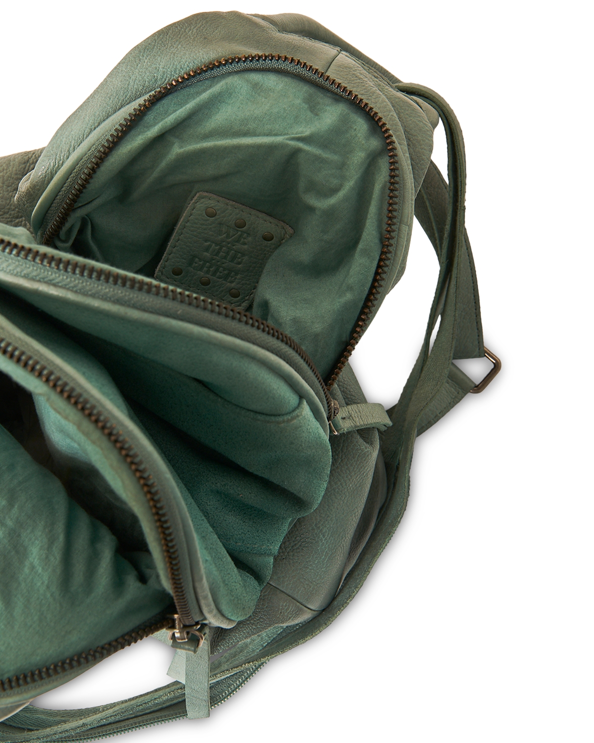 Free People We The Free Bronko Leather Backpack - Caramel 