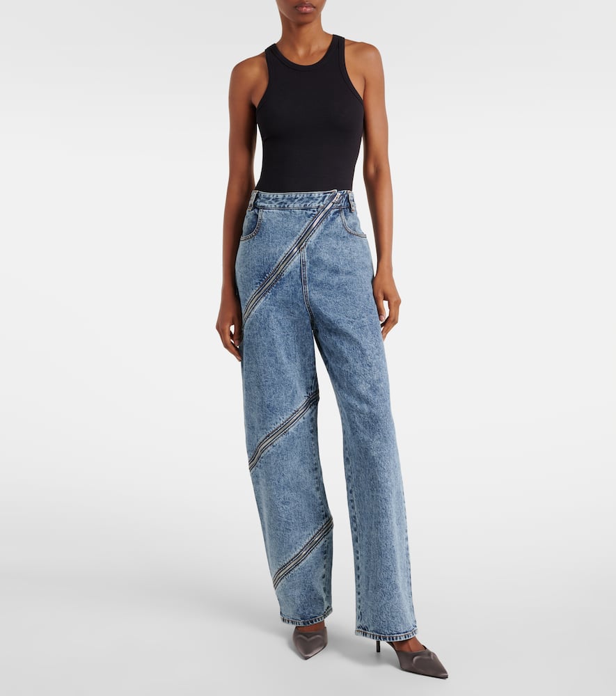 ALAÏA Alaïa Le Cœur 3D 55 Satin Mules
