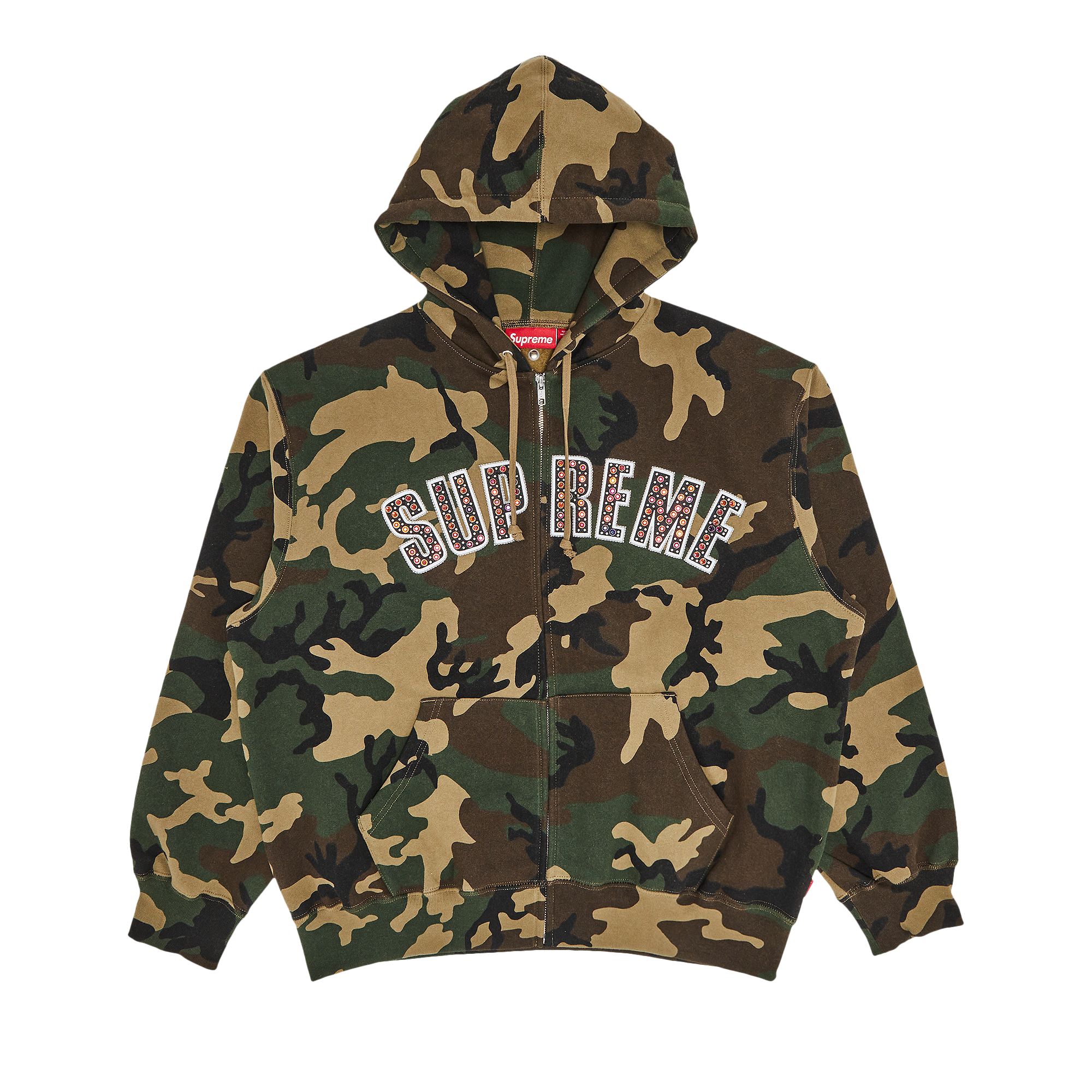 Supreme X B.B. Simon Zip Up Hooded Sweatshirt - Multicolor