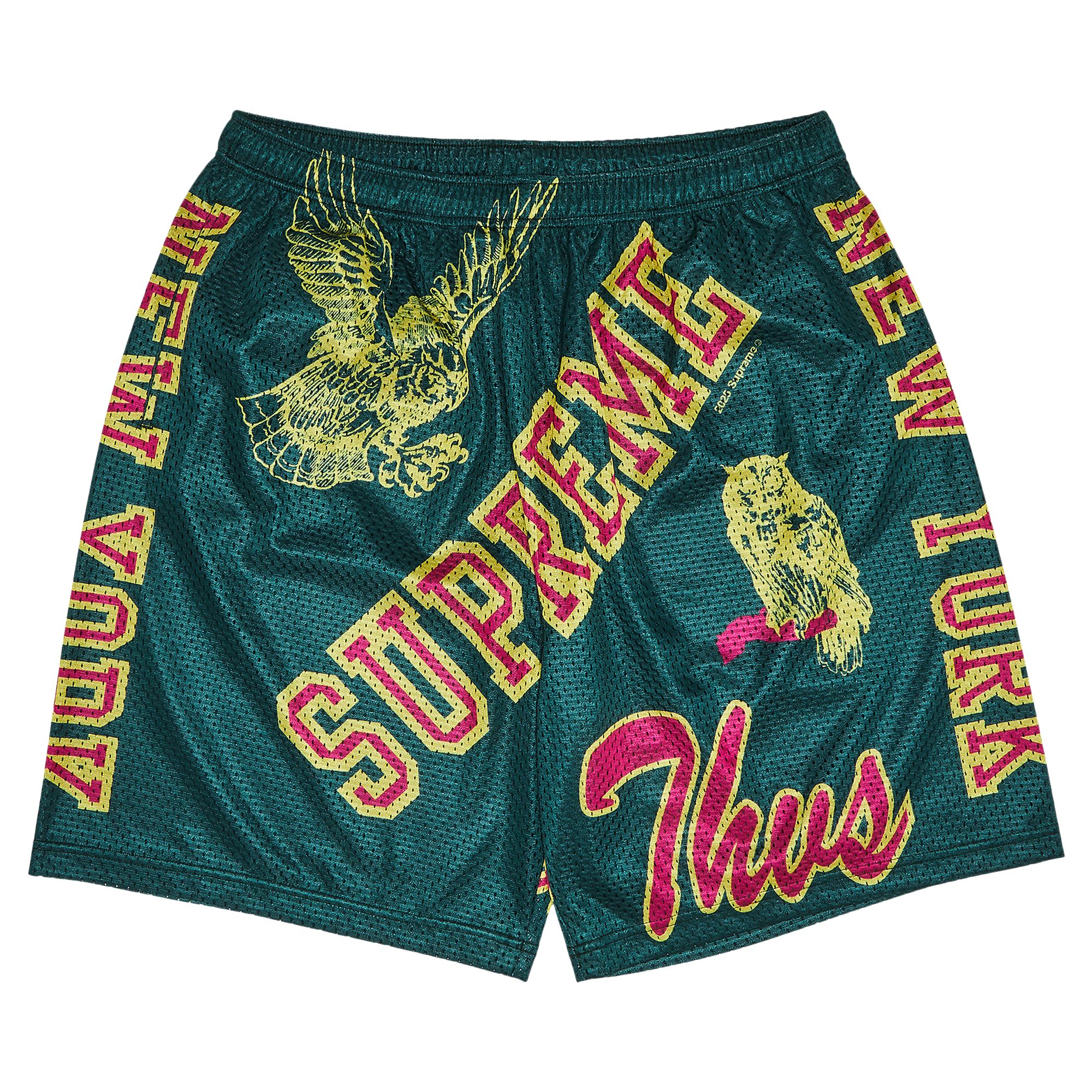 Supreme Varsity Mesh Short - Green | Editorialist