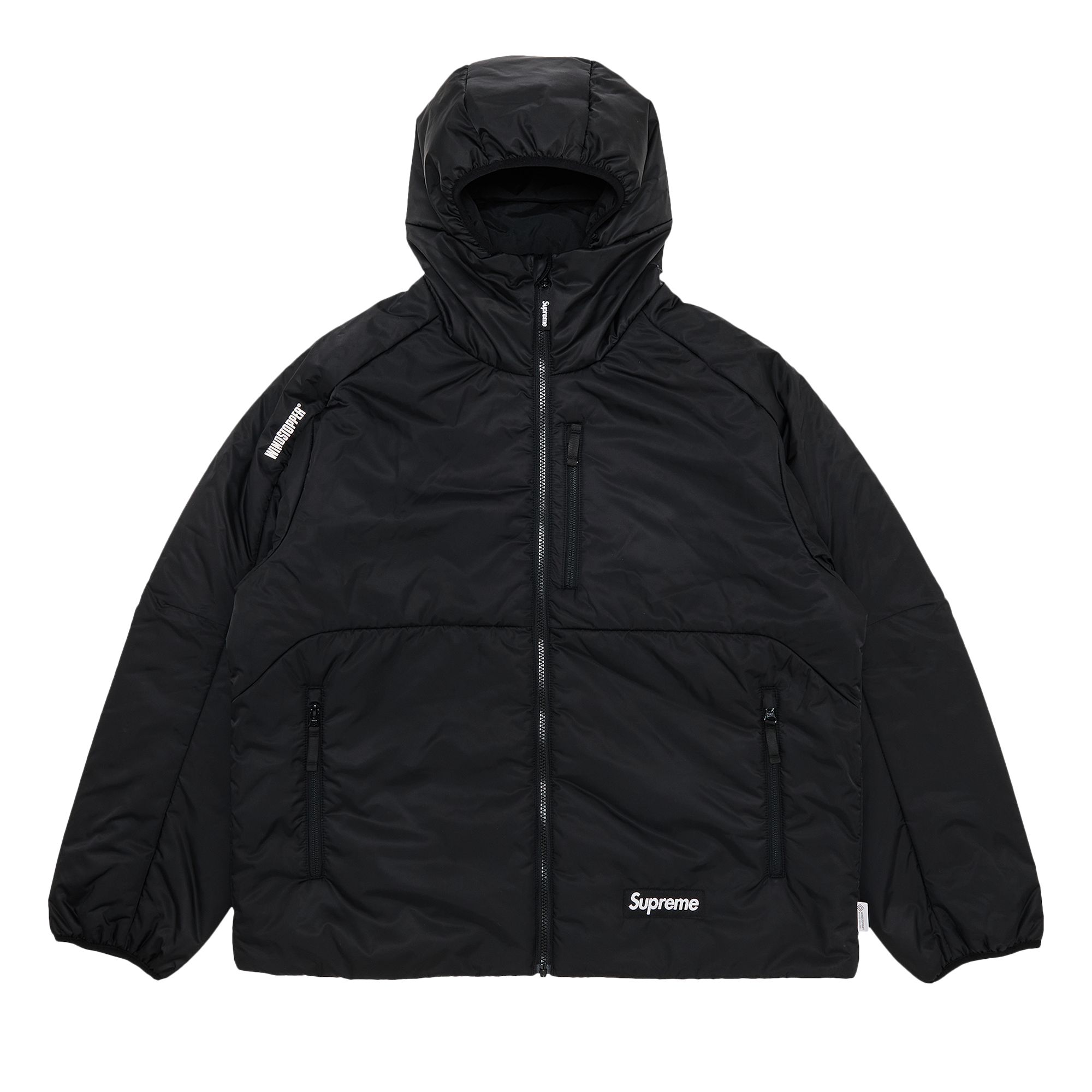 Supreme Windstopper Insulated Hooded Jacket - Black | Editorialist