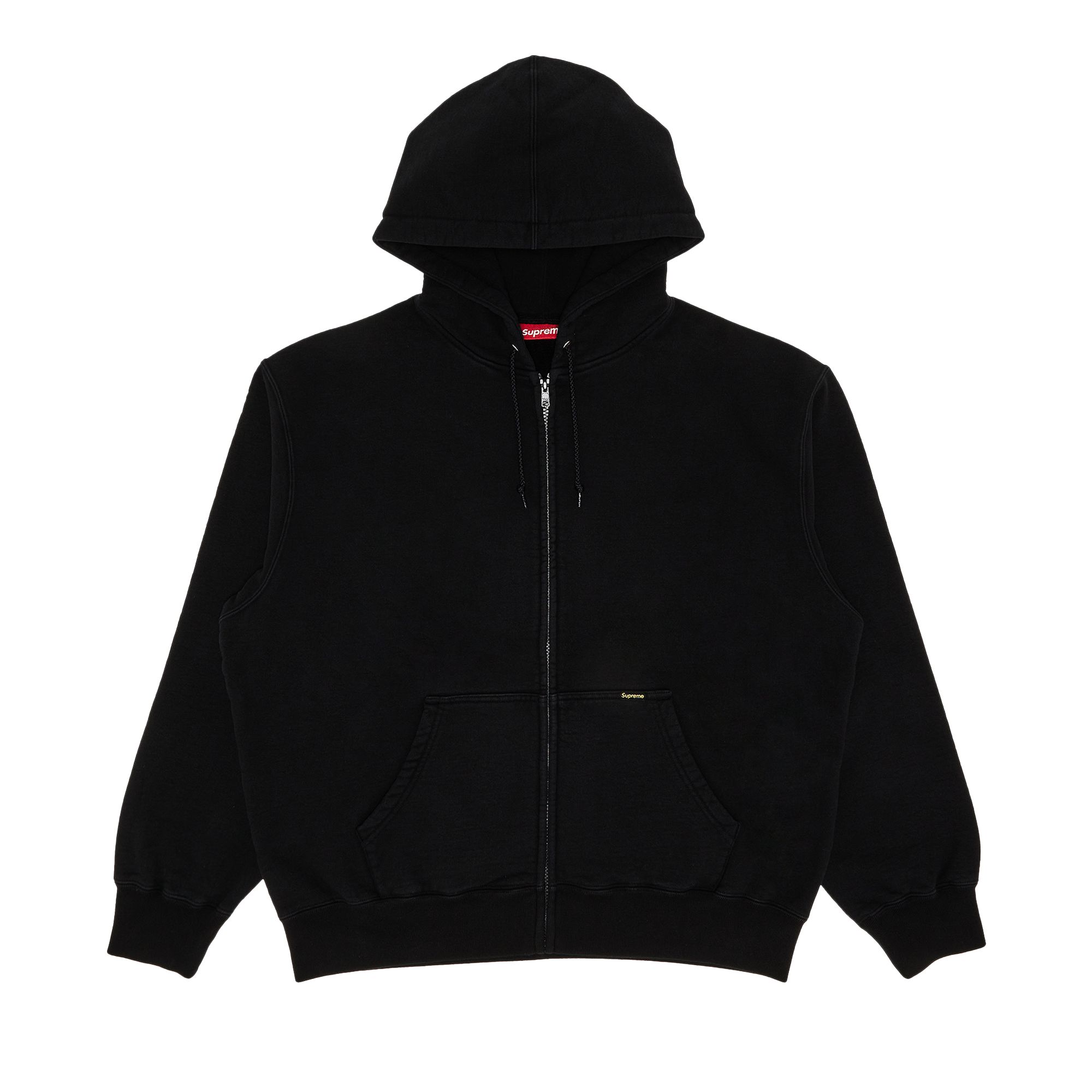 Supreme Work Zip Up Hooded Sweatshirt - Black | Editorialist