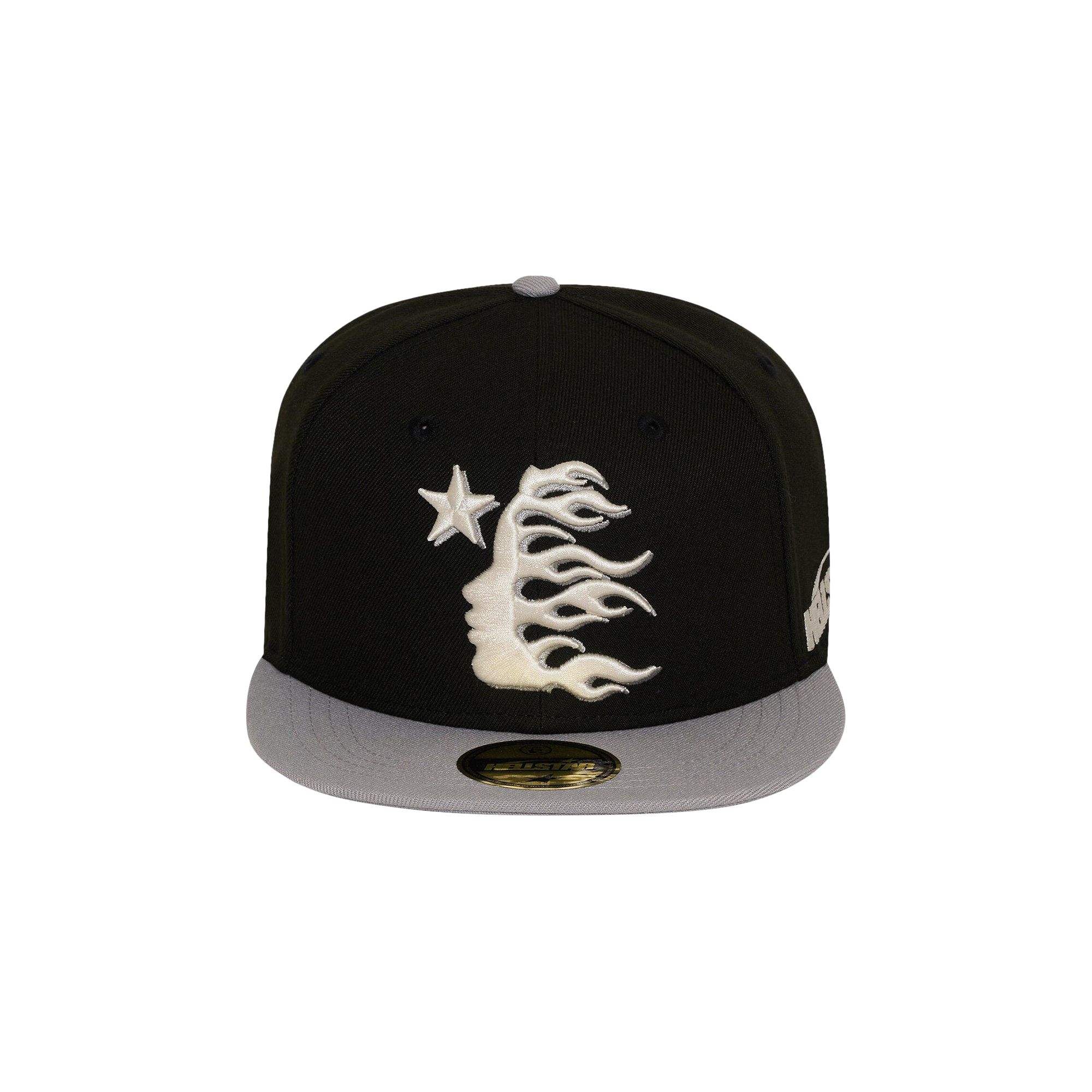 【希少】HELLSTAR Og Logo BLACK Cap(fitted) Hellstar OG Snapback Hat Black - FW23 - US