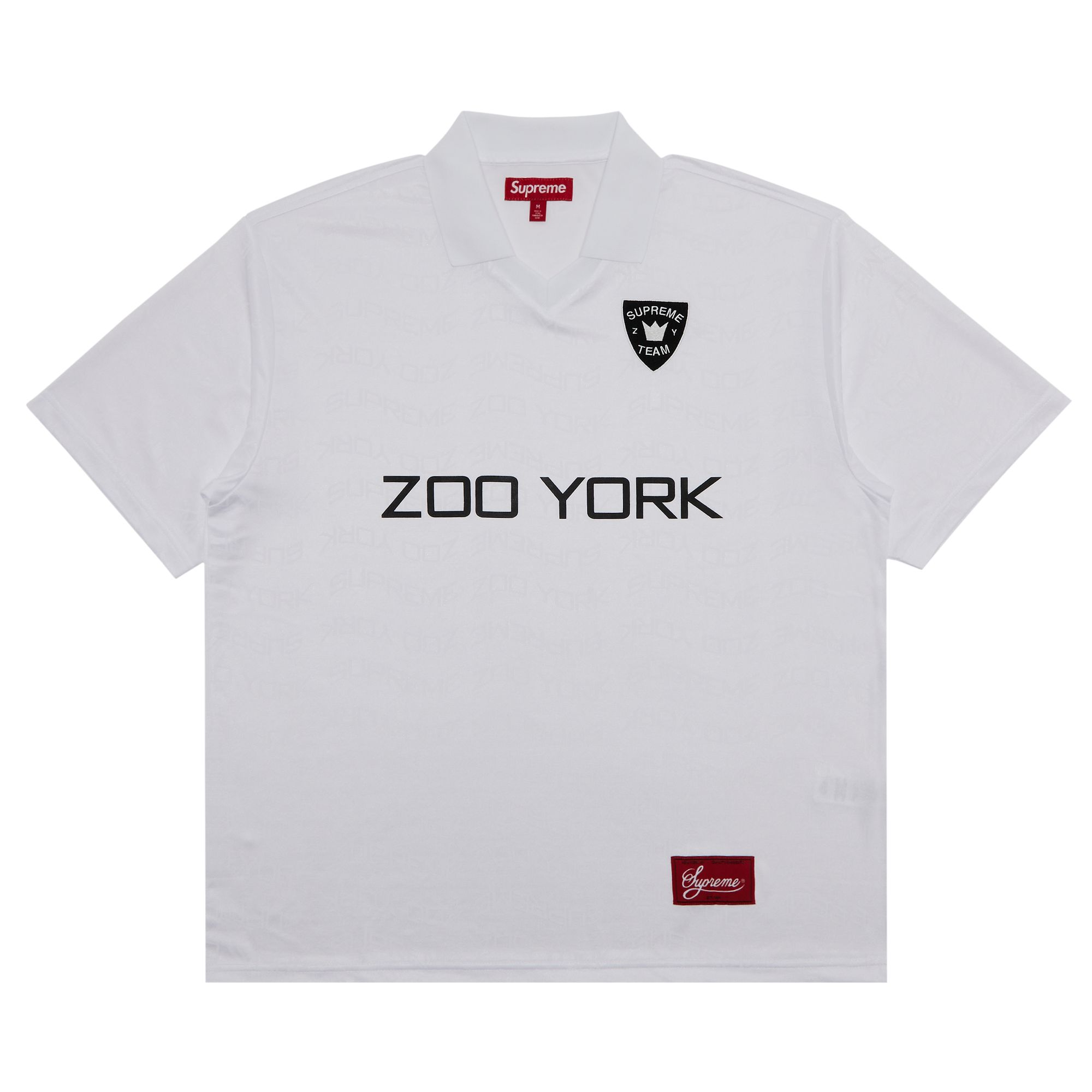 Supreme X Damien Hirst Soccer Jersey - White | Editorialist