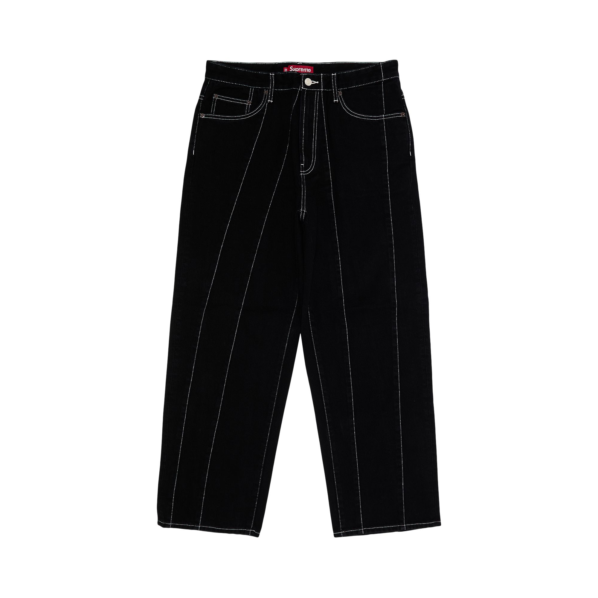 パンツ Supreme Paneled Stripe Baggy Jean Indigo Spring/Summer 2025 Preview – Supreme