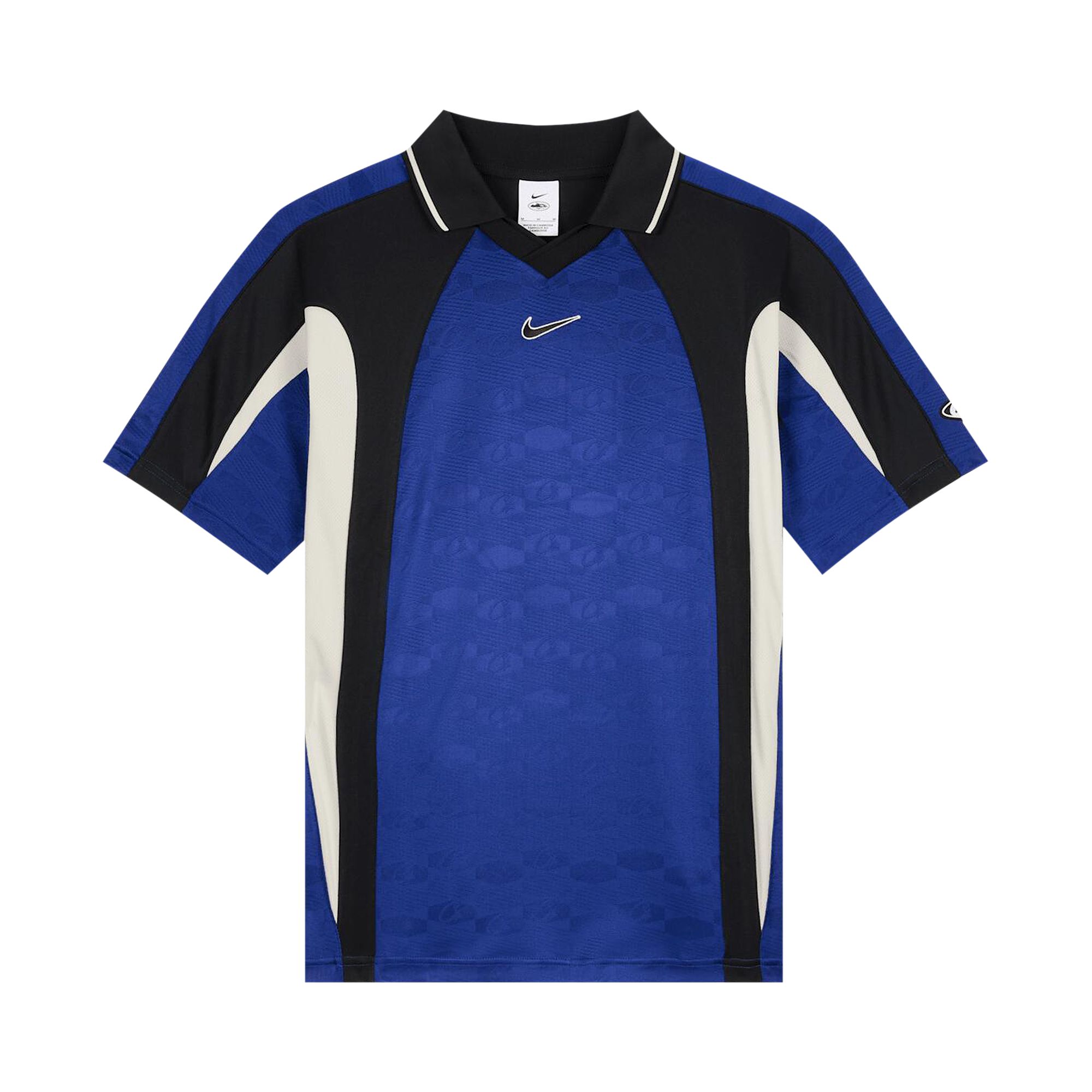 Corteiz Flames Football Jersey - White | Editorialist