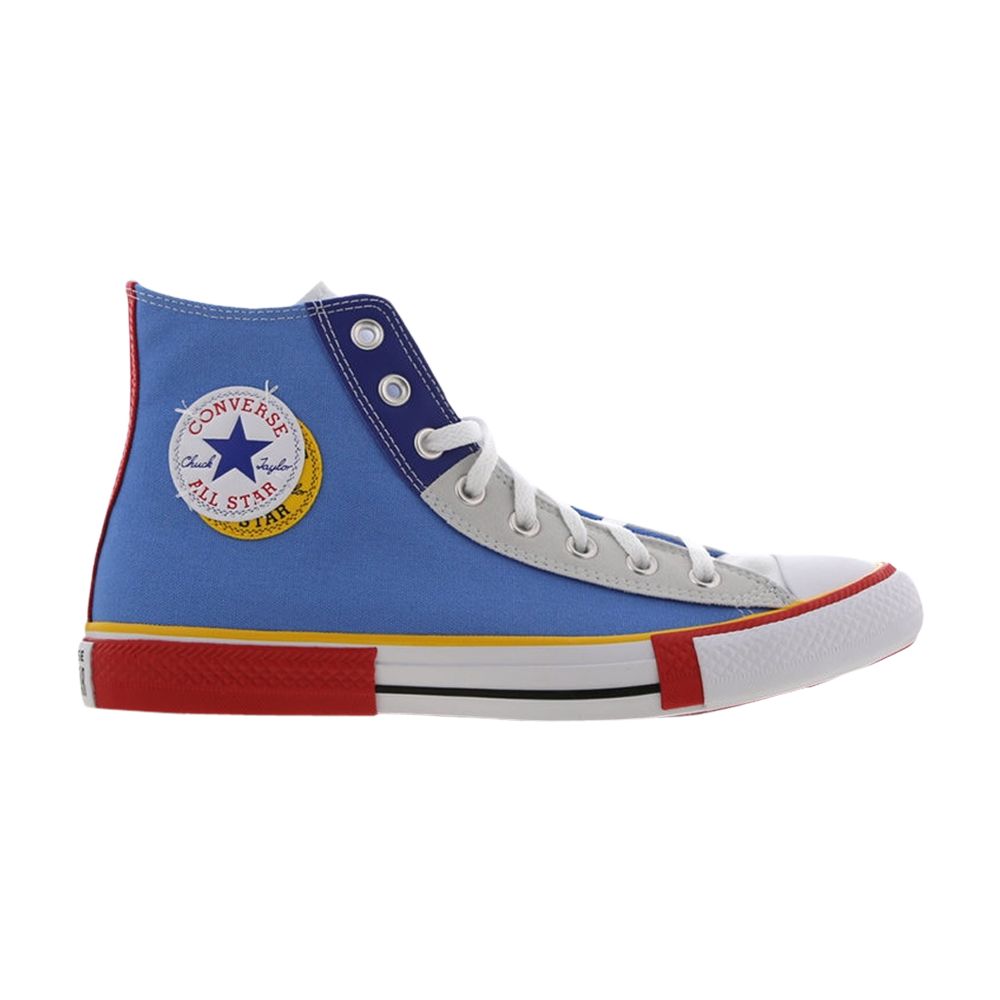 Converse Chuck Taylor All Star High Double Logo Sneakers Blue