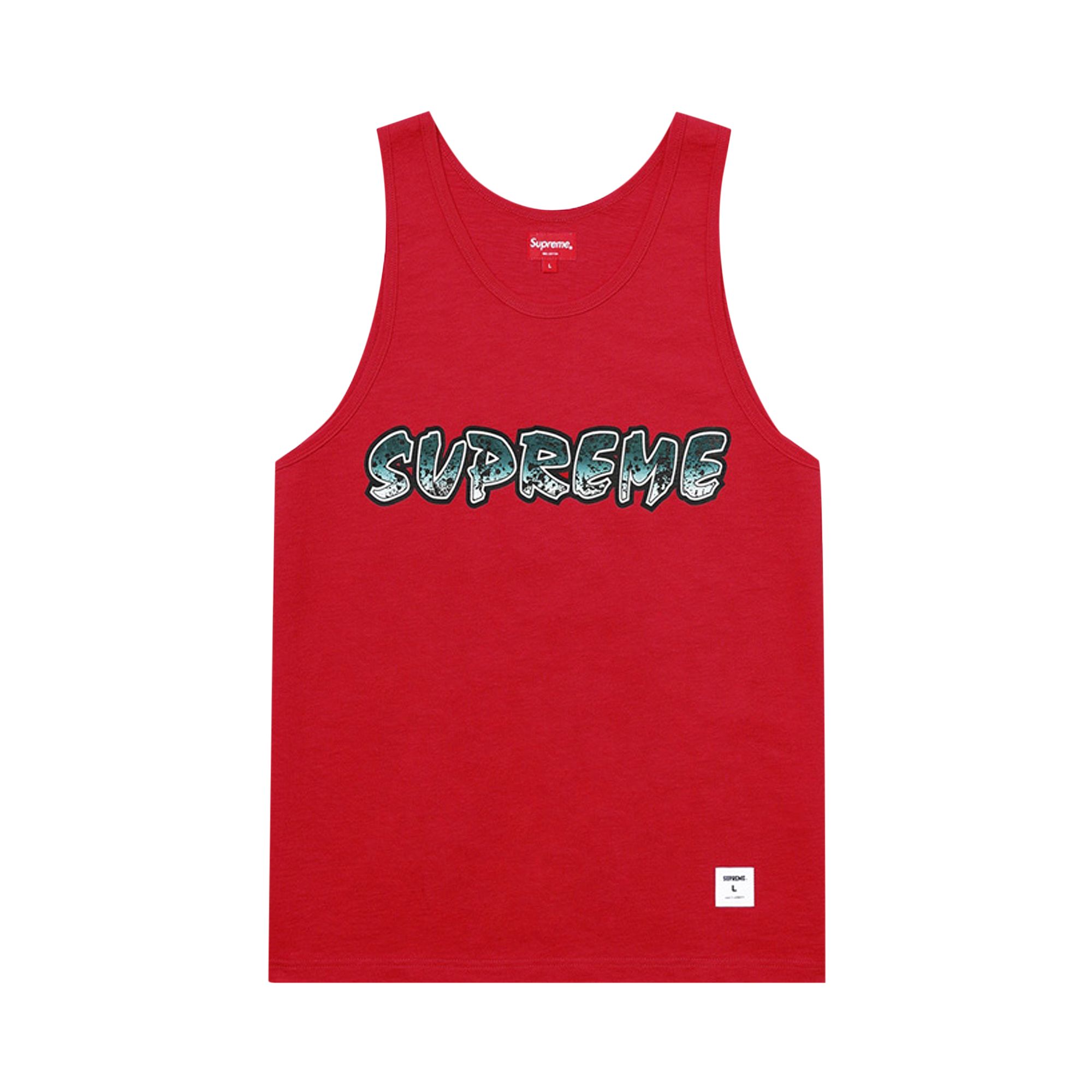 Supreme Knit Stripe Tank Top - Black | Editorialist