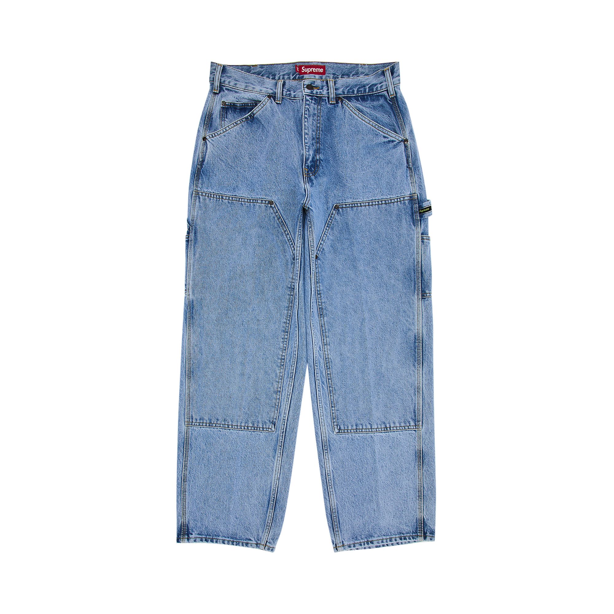 Supreme X Timberland Double Knee Painter Pant - Blue | Editorialist