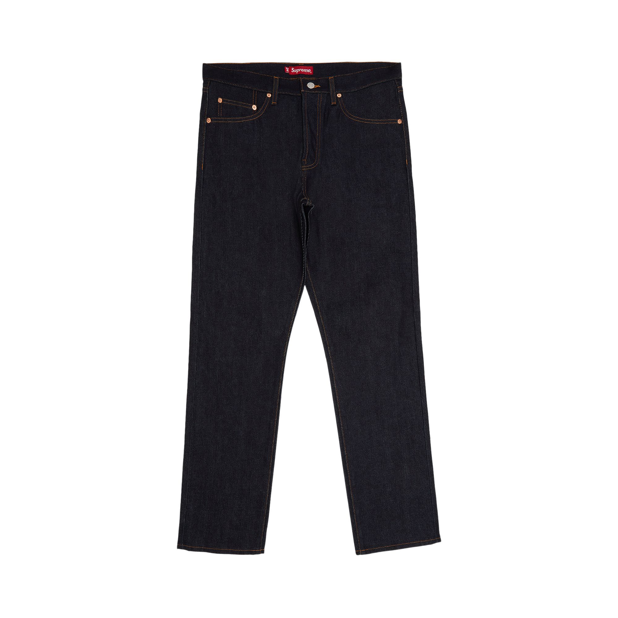 Supreme Rigid Baggy Selvedge Jean - Blue | Editorialist
