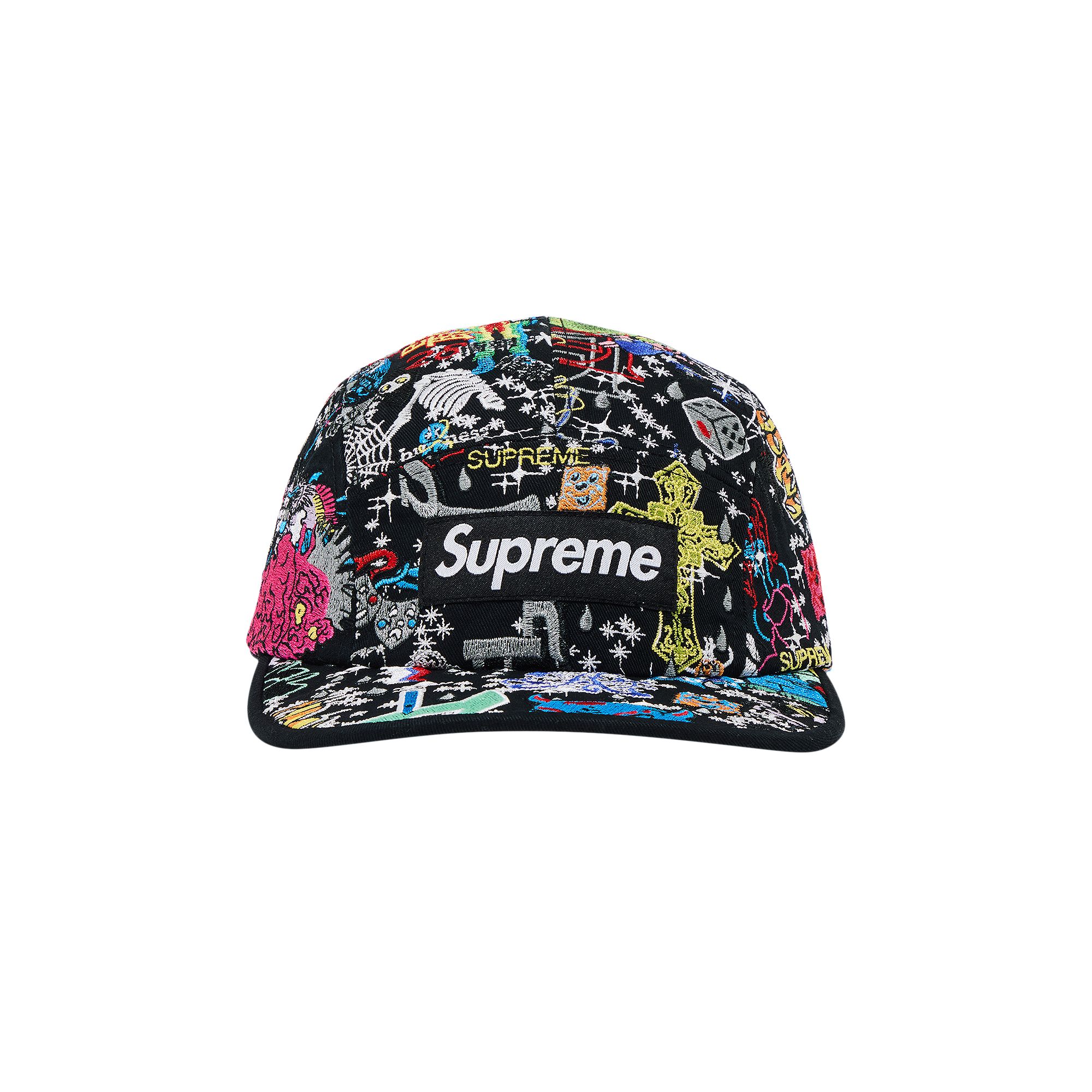 Supreme Worldwide Box Logo New Era Cap - Black | Editorialist