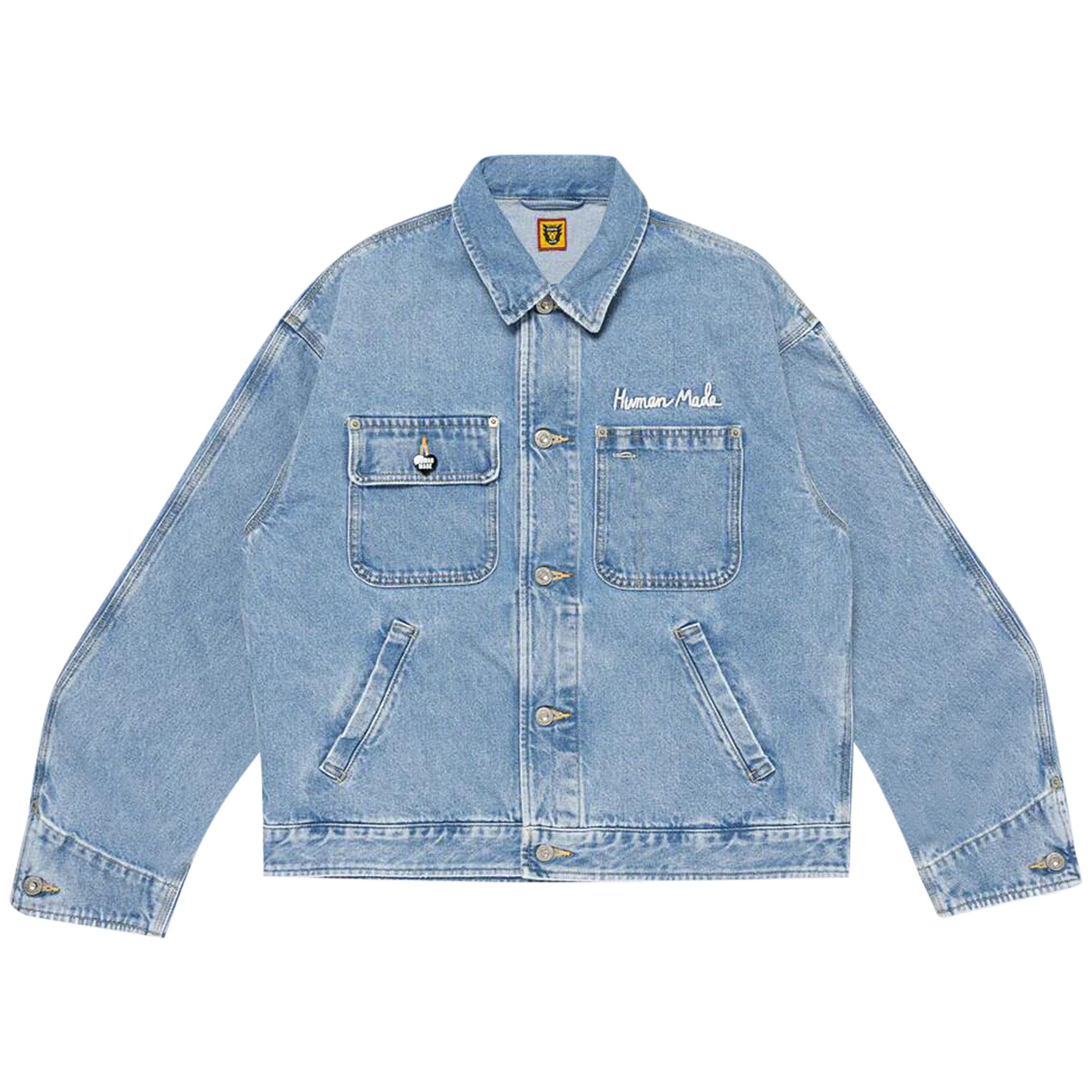 Human Made Denim Jacket - Blue | Editorialist