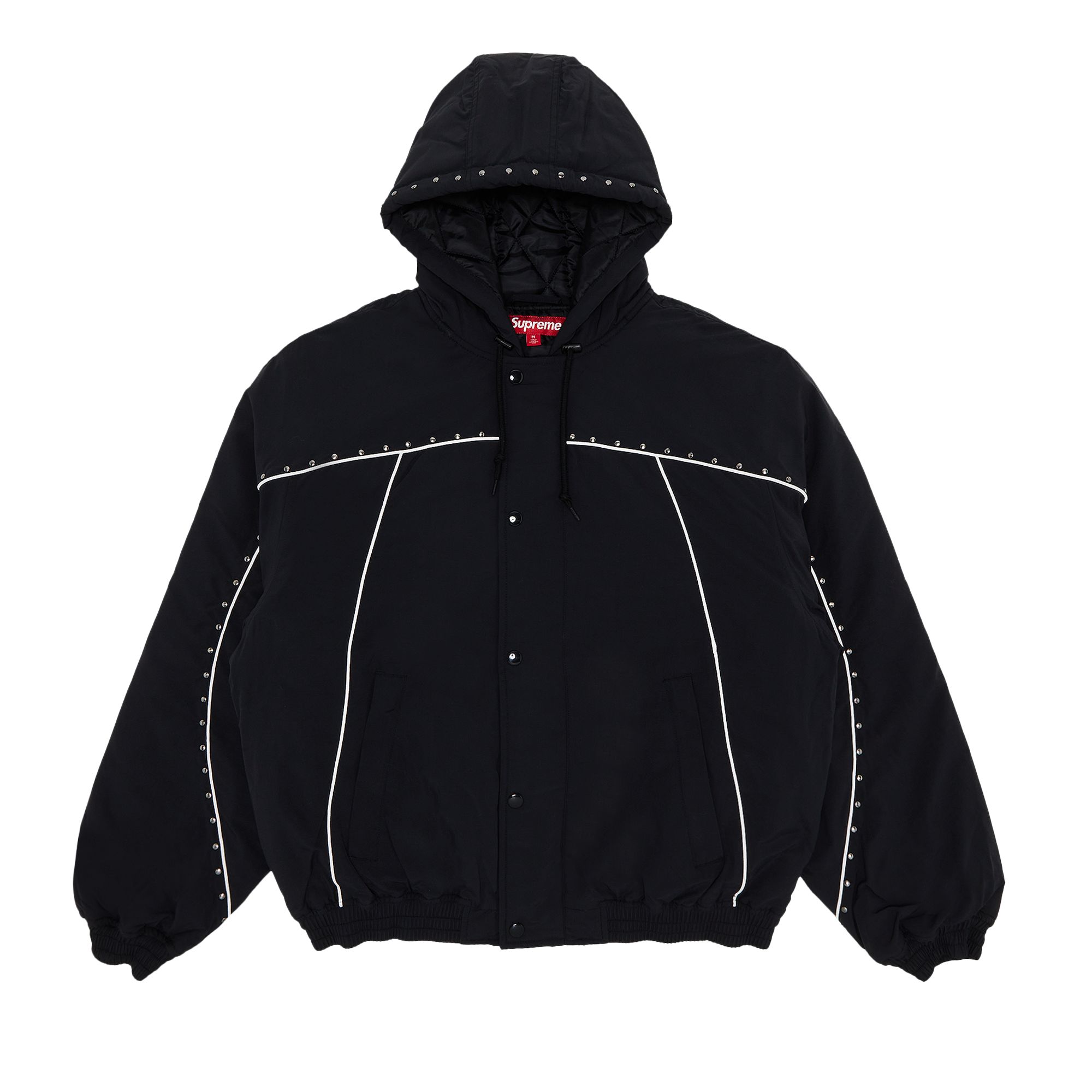 ジャケット・アウター Supreme Studded Hooded Leather Jacket Spring/Summer 2025 Preview – Supreme