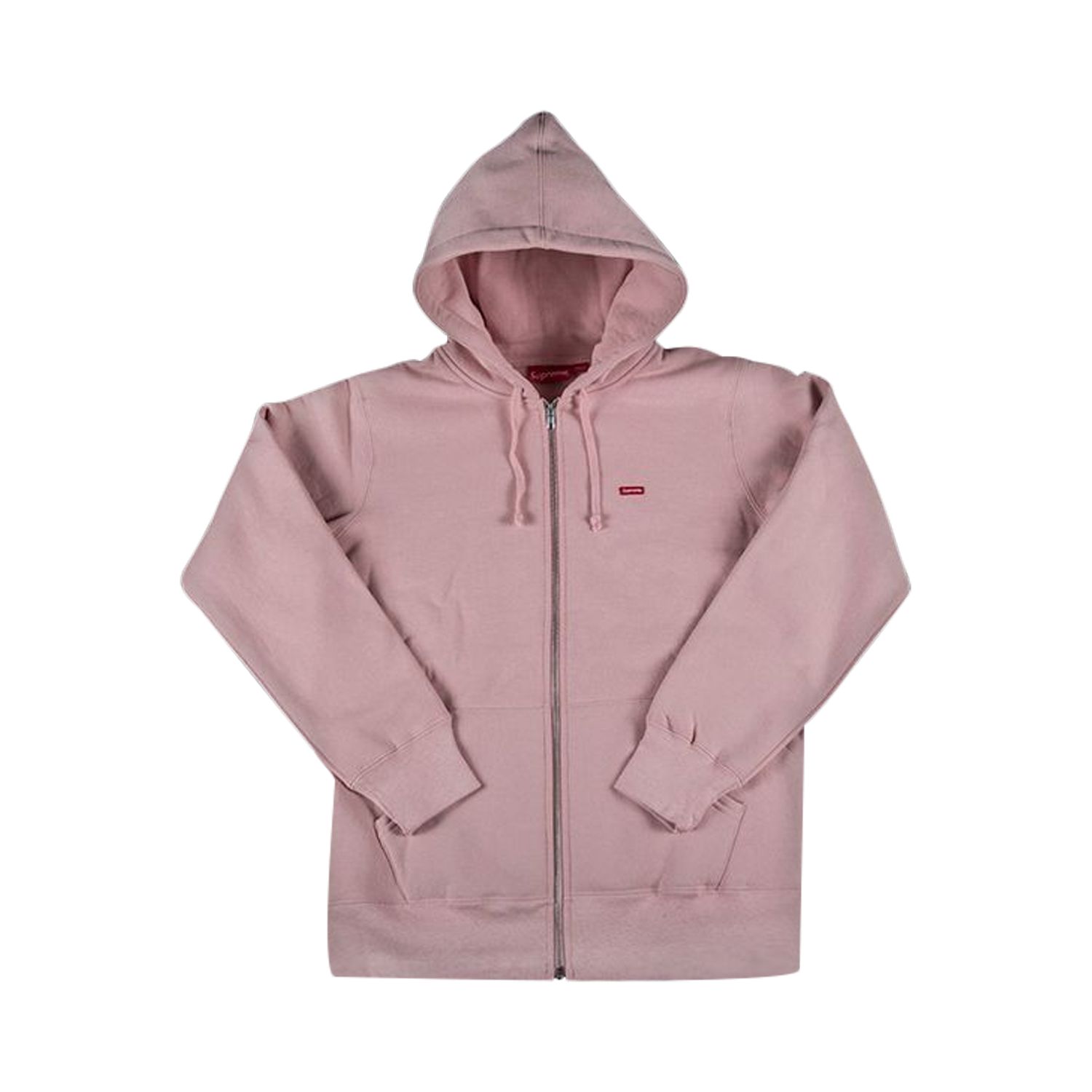 トップス Supreme Small Box Zip Up Light Pink XXL Supreme Small Box Zip Up Sweatshirt - Pink | Editorialist