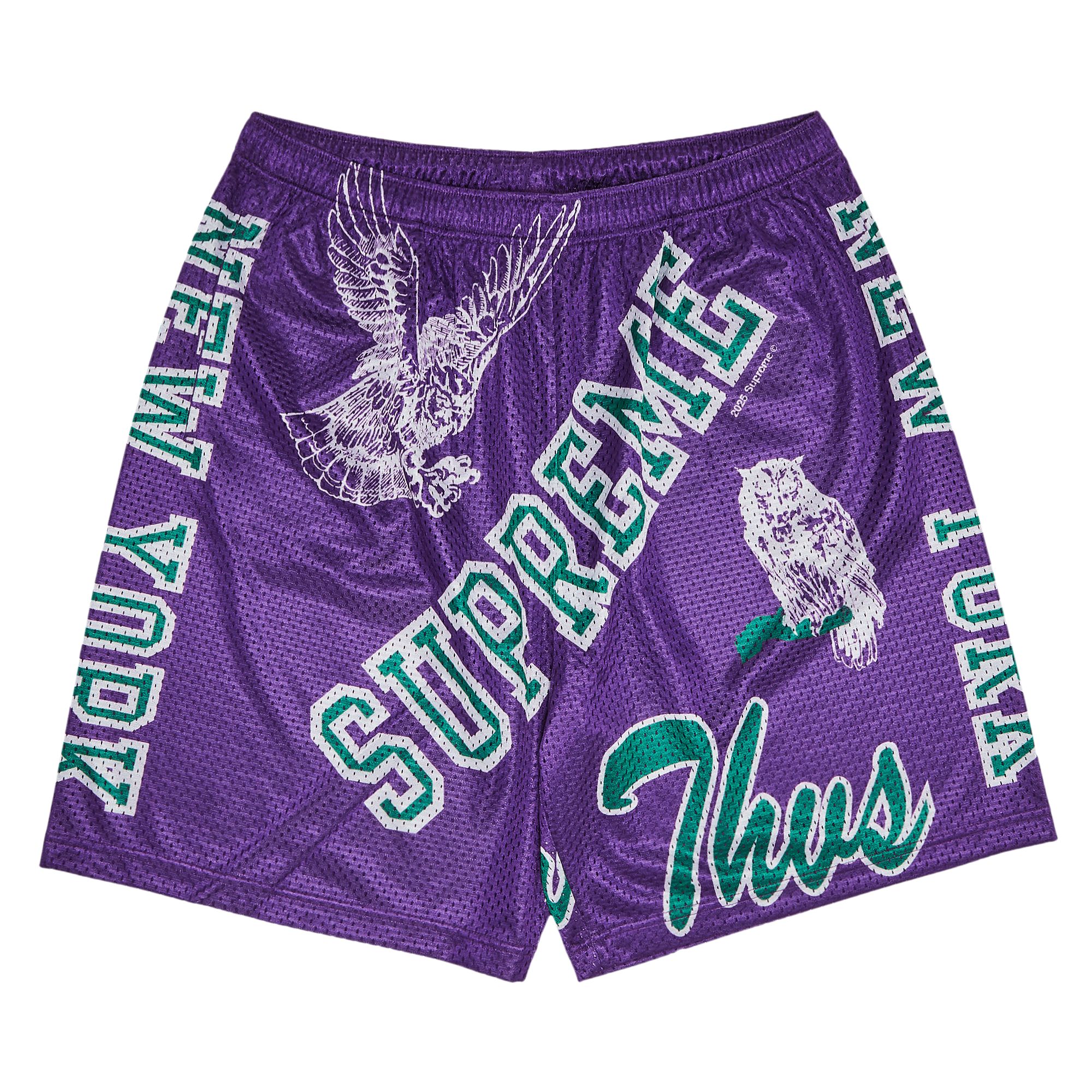 Supreme Michael Jackson Dangerous Mesh Short - Blue | Editorialist