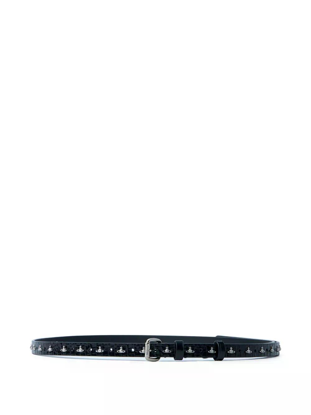 小物 VivienneWestwood crocodile embossed belt Vivienne Westwood Alex Charm croc-effect leather belt Vivienne