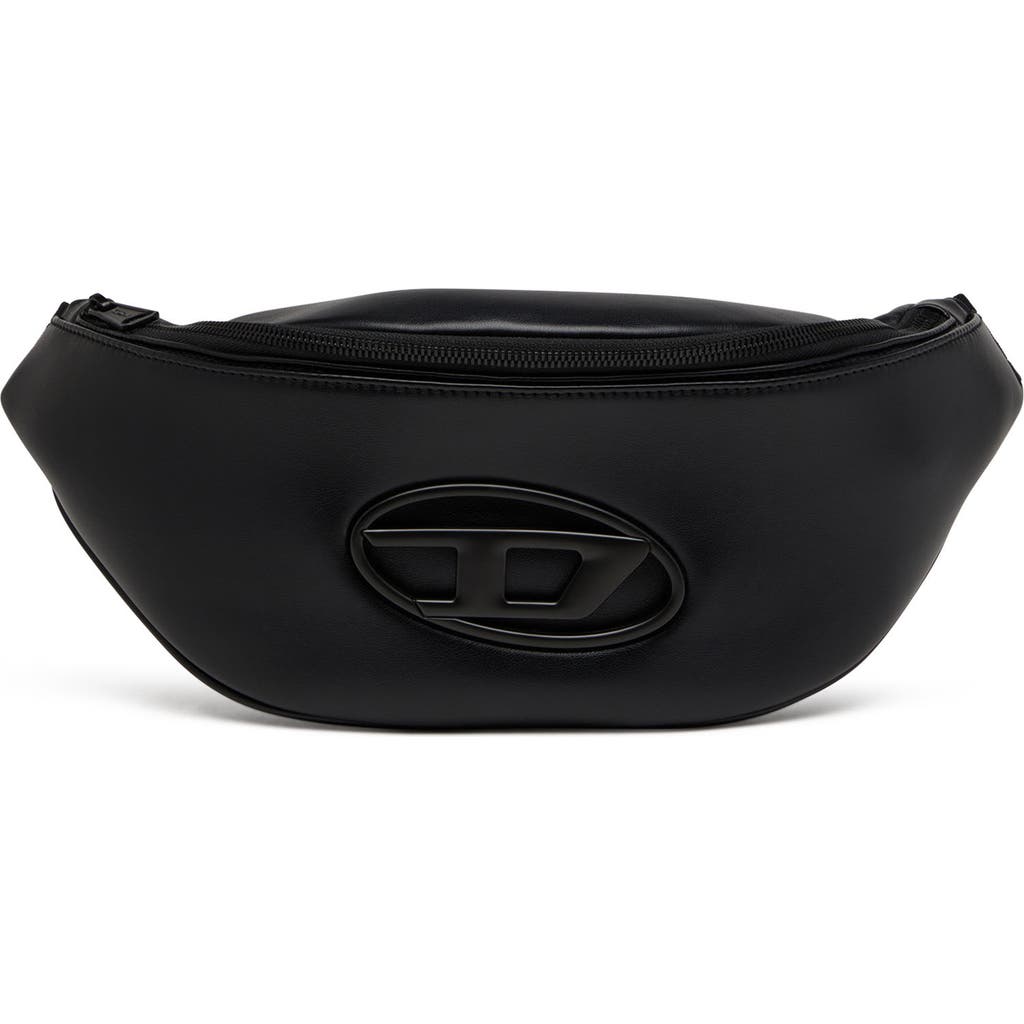 DIESEL HOLI-D BELT BAG M ブラック Men's Holi-D-Belt bag in PU and neoprene | Black | Diesel
