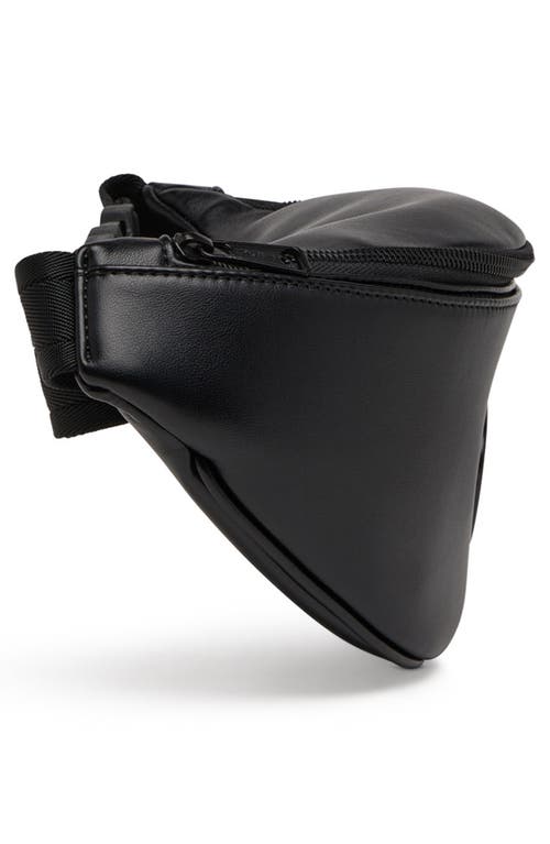Diesel Holi-D X Logo-Plaque Belt Bag In Black | Editorialist