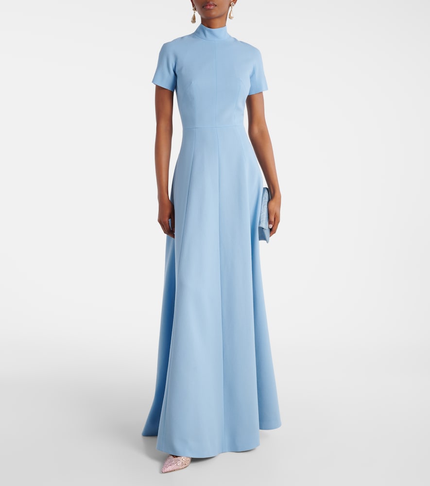 EMILIA WICKSTEAD Emilia Wickstead Malinda Wool Crepe Gown