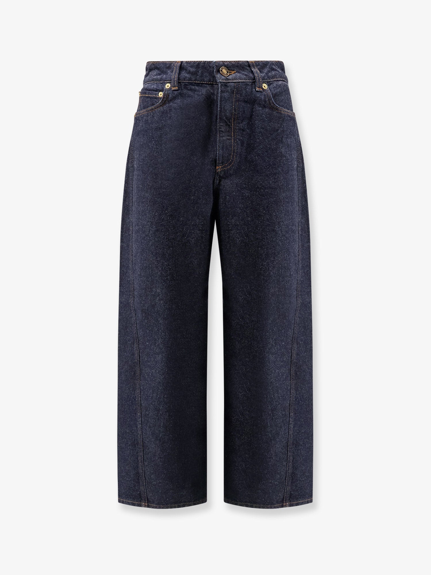 Givenchy Twisted Dark Denim Jeans - Blue | Editorialist