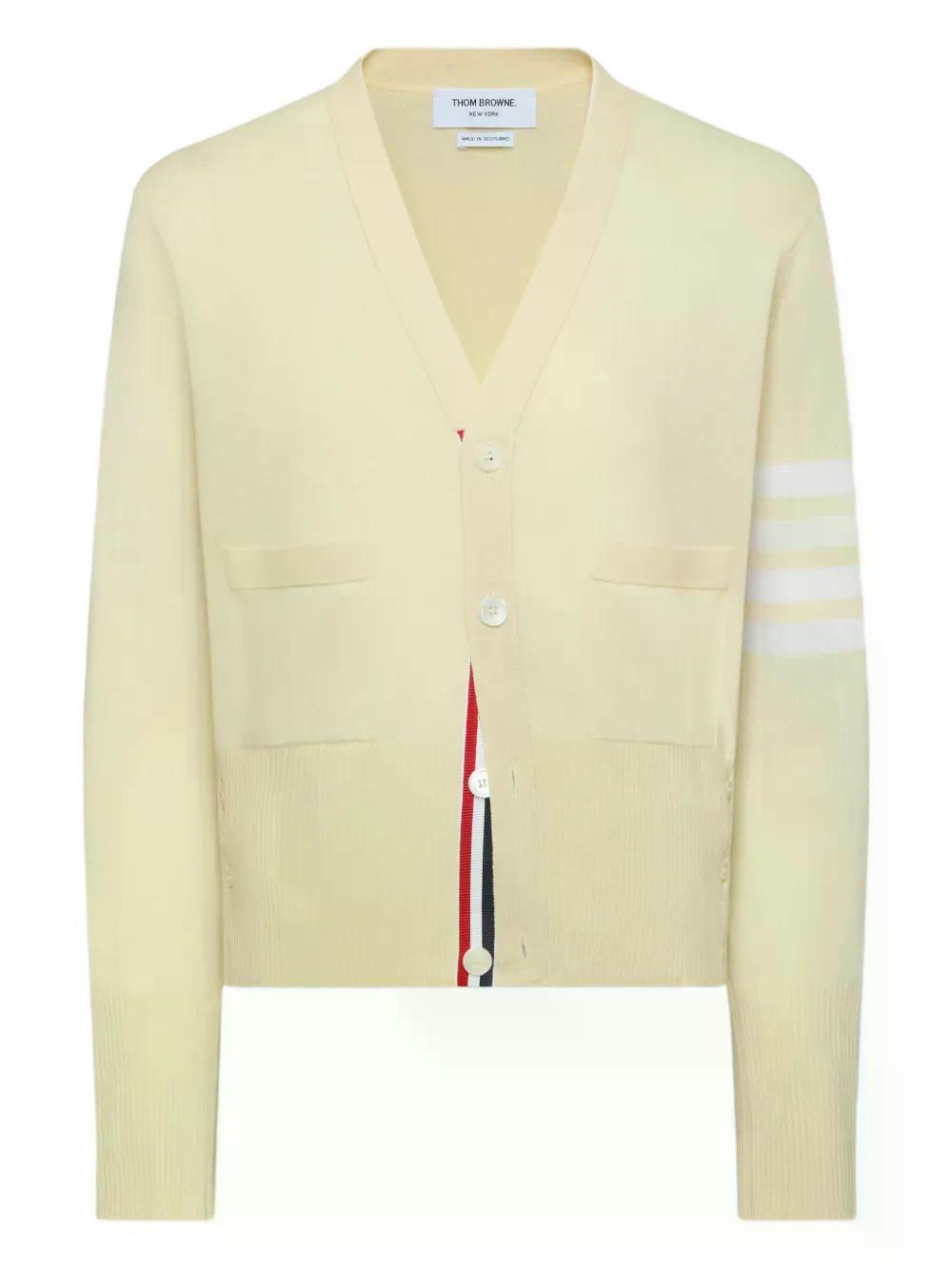 THOM BROWNE patch-pocket short-sleeve shirt