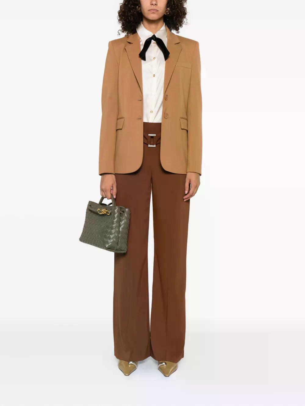 ELISABETTA FRANCHI Bow-Detail Satin Shirt