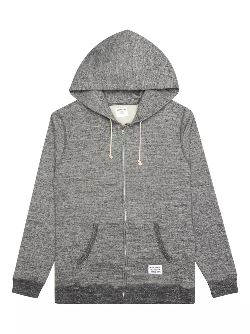 Wacko Maria Zip-Up Hoodie - Grey | Editorialist