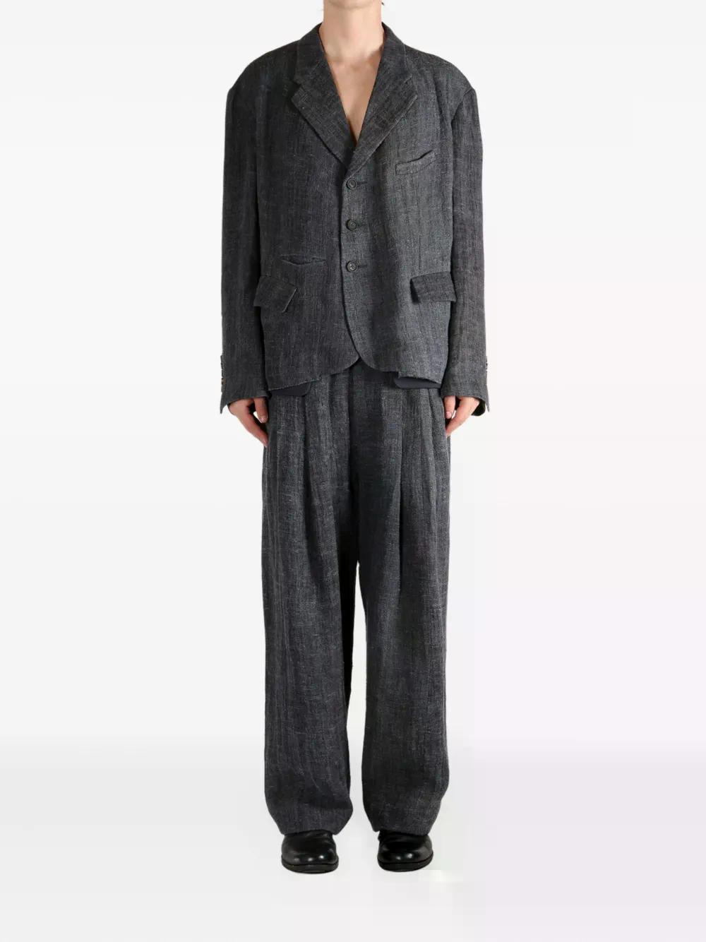 Jordan X Fragment Woven Pant 'Navy/Sport Royal/White - Blue