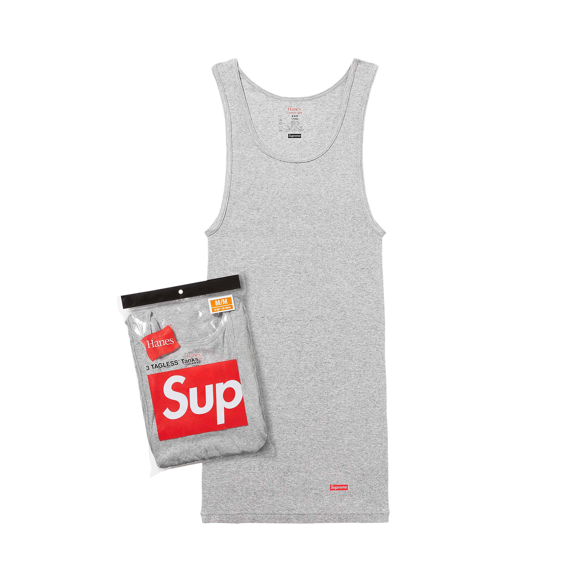 Supreme Knit Stripe Tank Top - Black | Editorialist