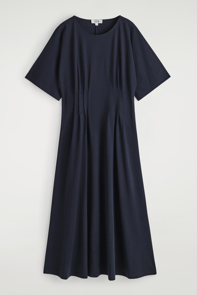 navy blue dress for baby girl COS Asymmetric Mini T-Shirt Dress main image 1