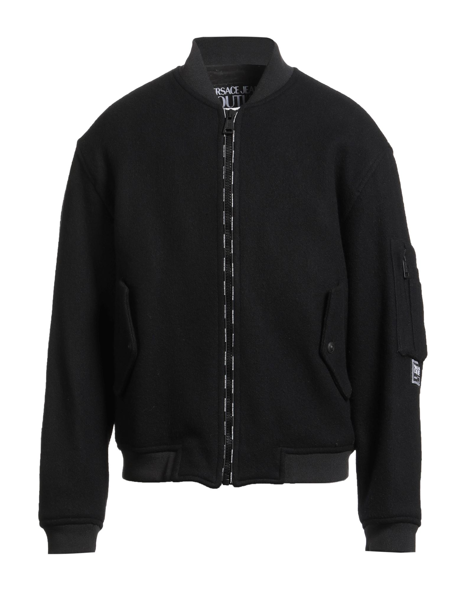 Versace Medusa Amplified Print Bomber Jacket In Black - 45% Off 