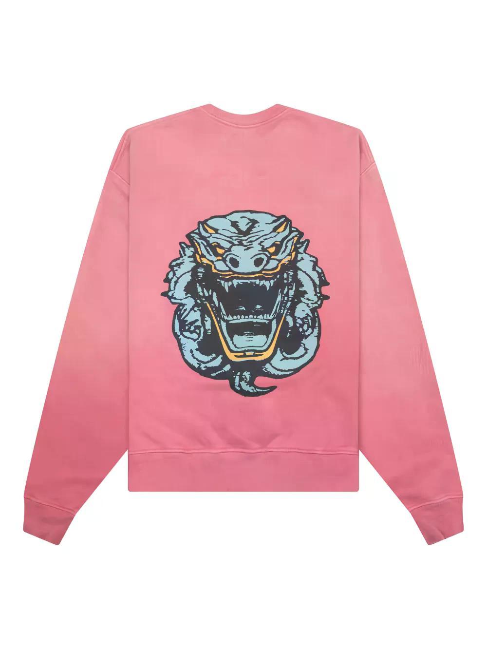 トップス BARROW CREW NECK SWEATS WITH PRINT Barrow Graphic-Print Crew-Neck Sweatshirt In Neutrals - 55% Off