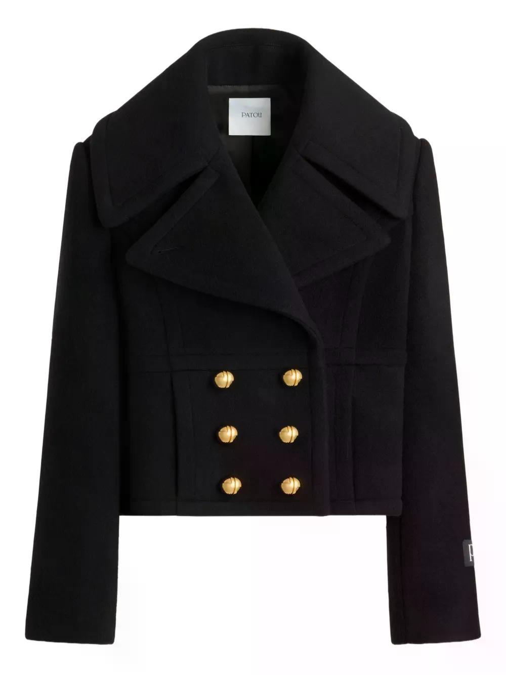 Patou Double-Breasted Wool Jacket - 121b | Editorialist