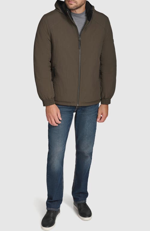 ANDREW MARC Gatton Hooded Nylon Jacket
