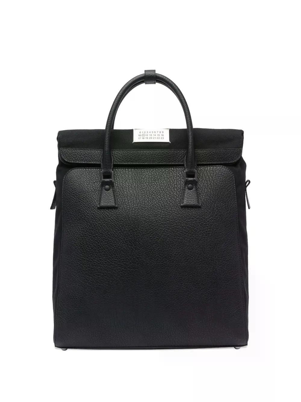 Maison Margiela 5ac Daily Tote - Black | Editorialist