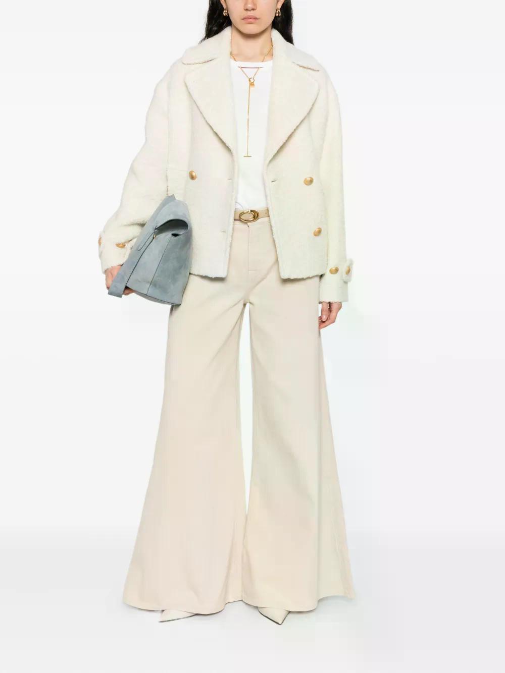 TAGLIATORE Double-Breasted Buttoned Jacket