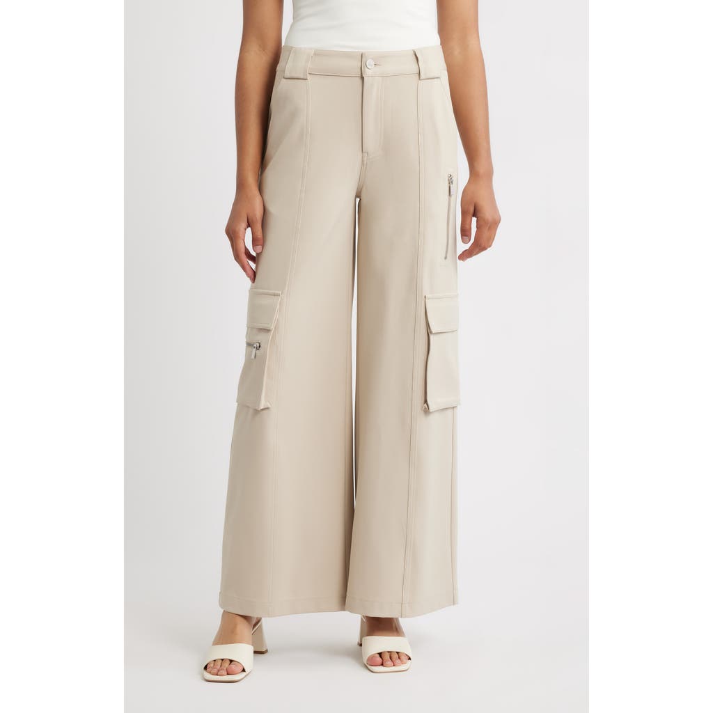 CITY BLUES Wide-Leg Cargo Trousers