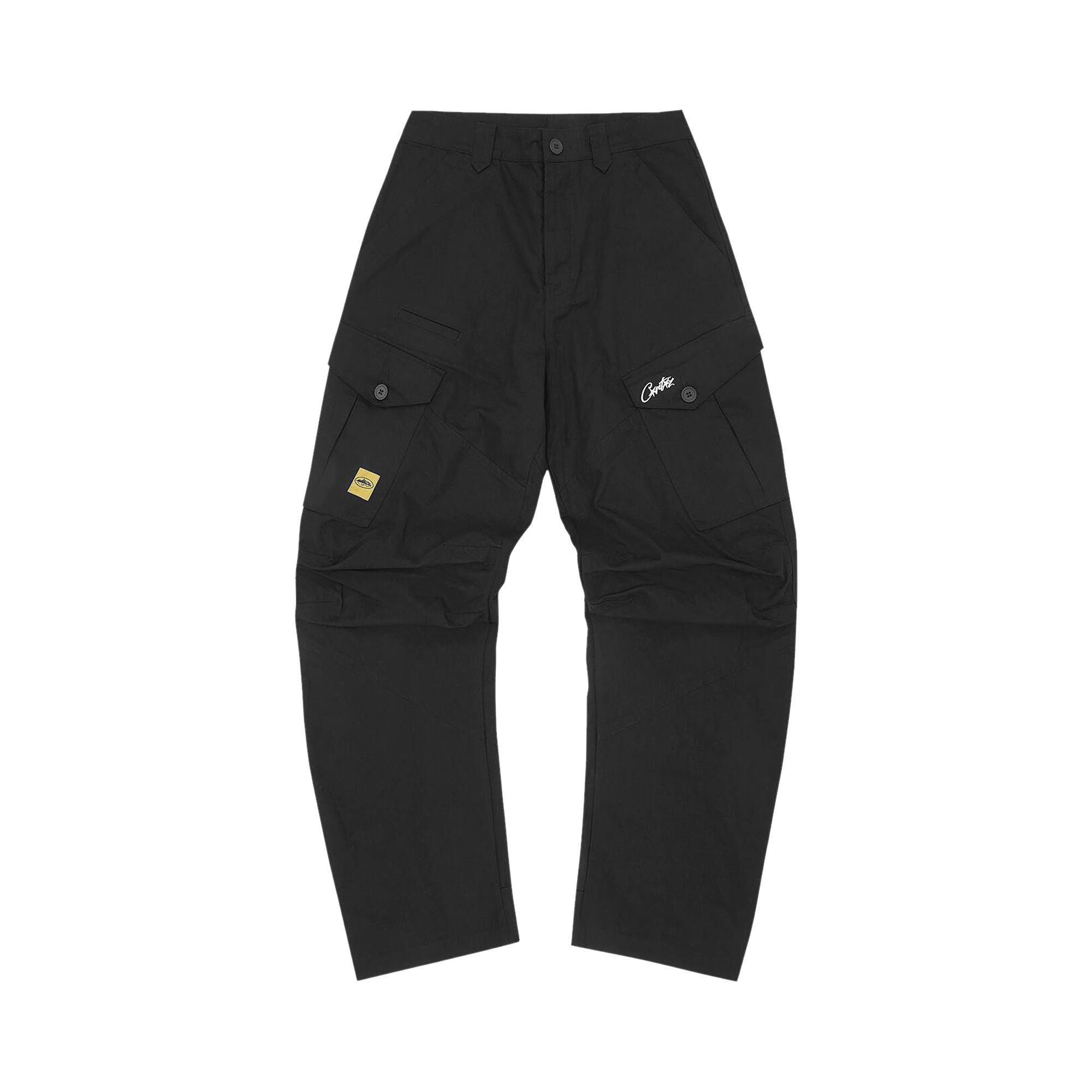 Corteiz Storm Cargo Pants V2 - Black | Editorialist