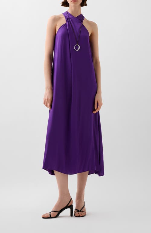 SCALPERS Slip Cross Midi Dress