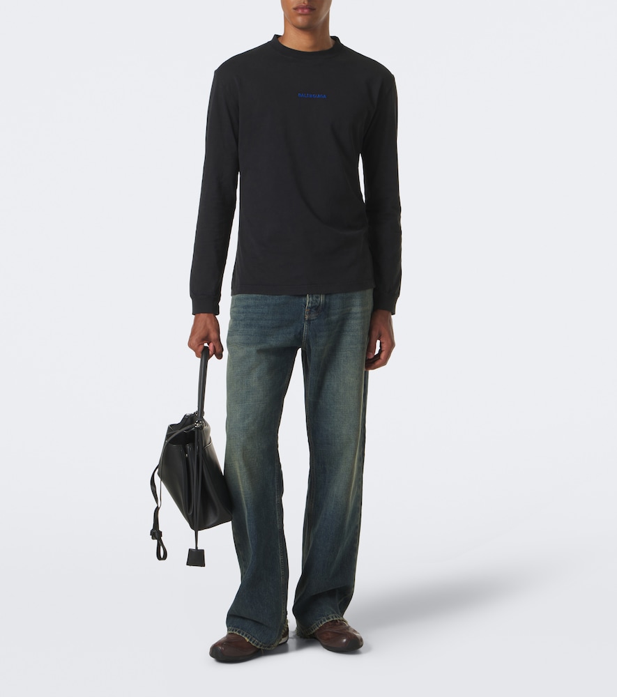 BALENCIAGA Balenciaga Faded Wide-Leg Jeans