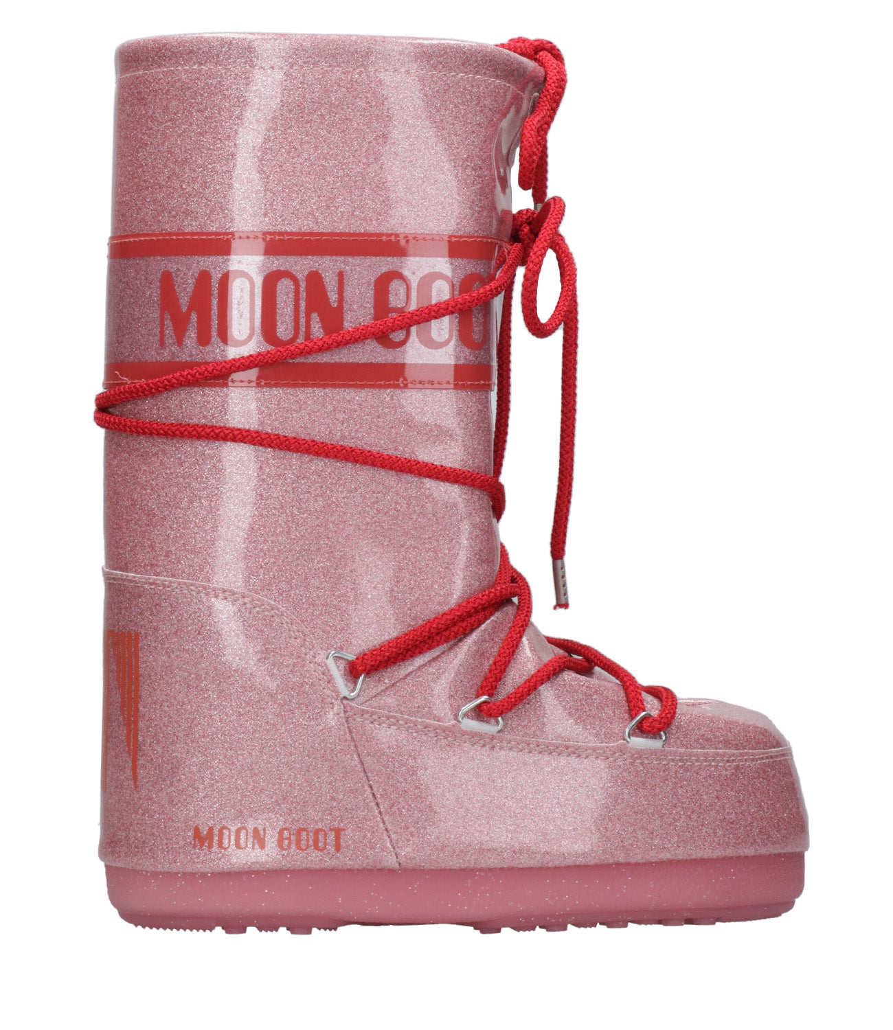 Moon Boot Nylon Boots Pink Editorialist