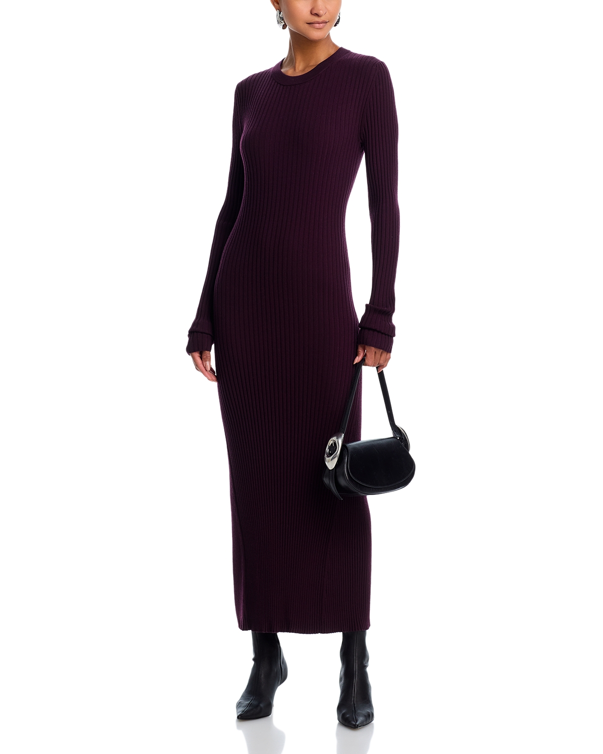 Ronny Kobo Eire Open Back Cable Knit Dress In Olive/Army - 85% Off |  Editorialist